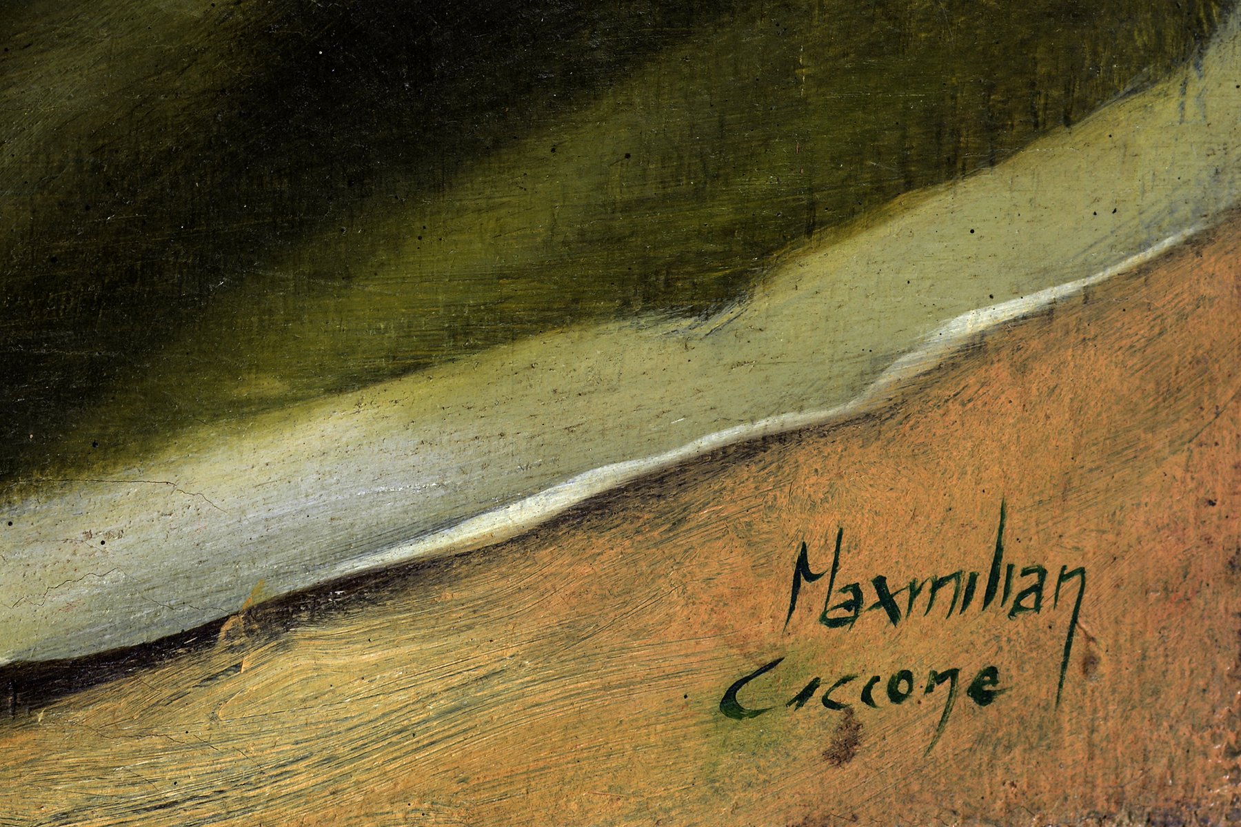 Maxmilian Ciccone The Lens The Candlestick And The Book 2000s Oil On Canvas For Sale At Pamono