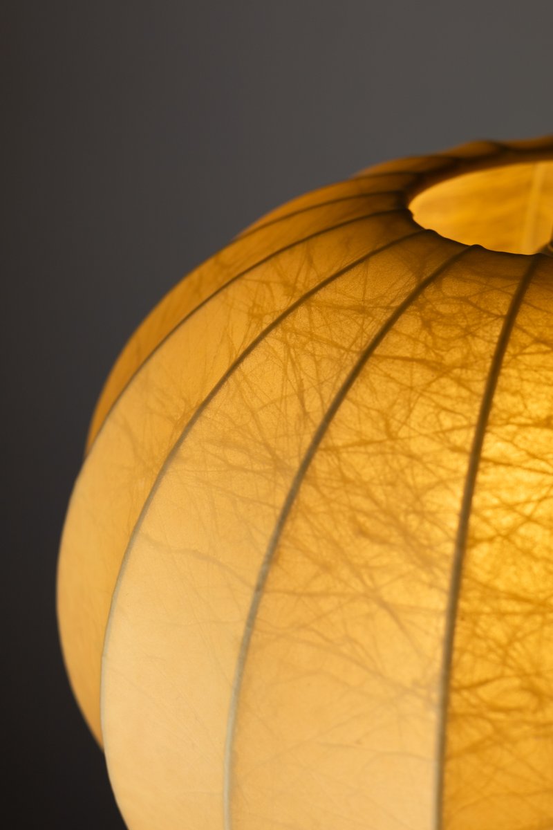 Small Mid-Century Italian Modern Cocoon Resin Lamp for sale at Pamono