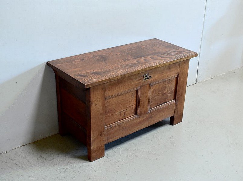 Small 19th Century Ash Chest for sale at Pamono