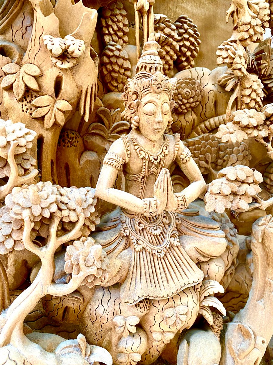 Vintage Balinese Carving for sale at Pamono