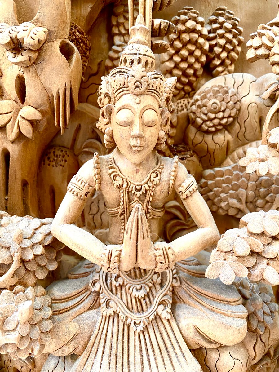 Vintage Balinese Carving for sale at Pamono