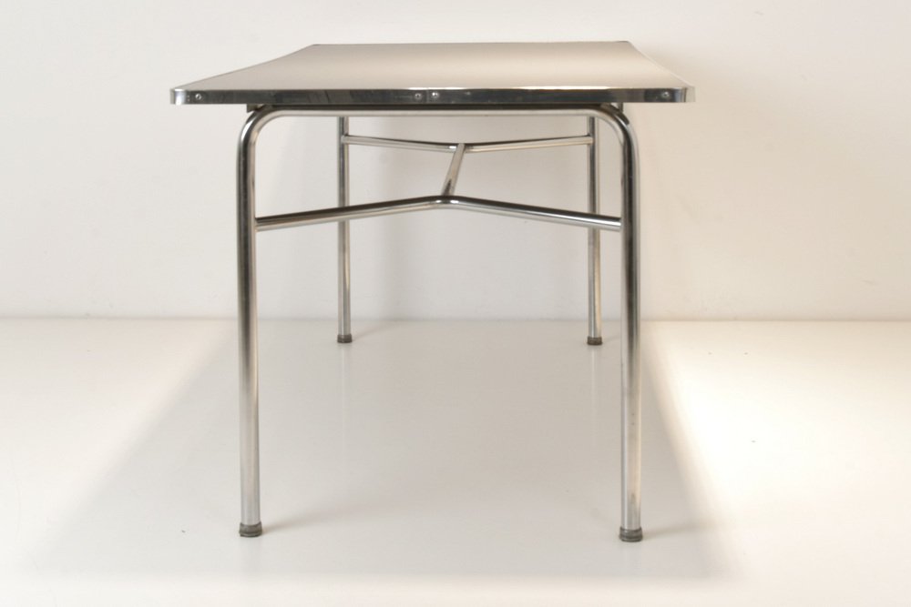 Dining Table in Steel Tube from Mauser Works Waldeck, 1950s for sale at ...
