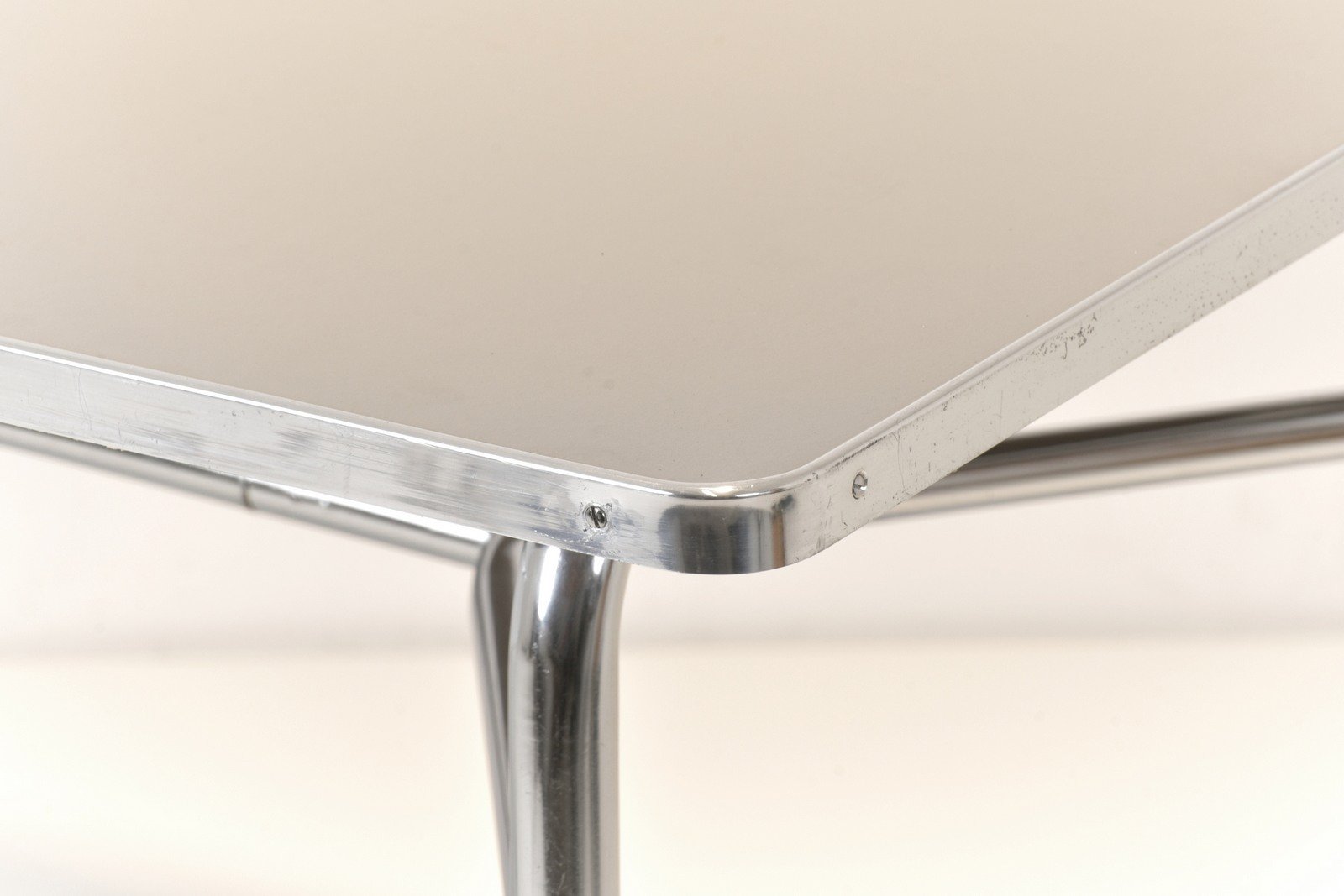 Dining Table in Steel Tube from Mauser Works Waldeck, 1950s for sale at ...