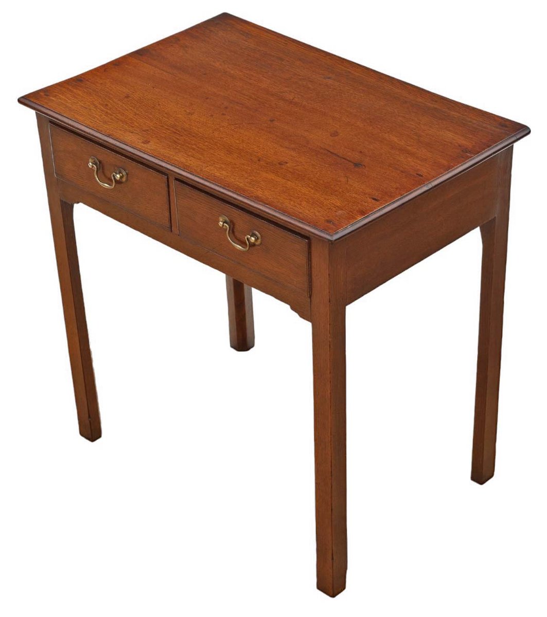 Antique Oak Writing Table for sale at Pamono