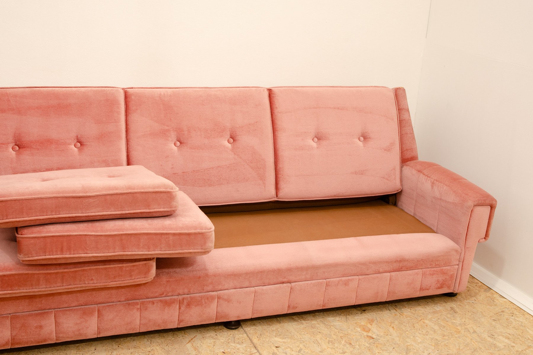 Vintage Living Room Set from Up Závody, 1980s, Set of 3 for sale at Pamono