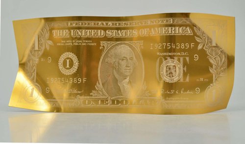 Sculpture of One Dollar, 2000s for sale at Pamono