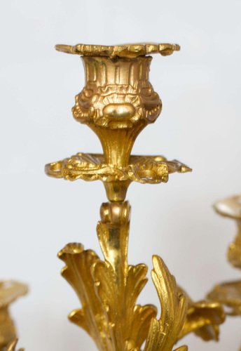 Rococo Style Candlesticks, Set of 2 for sale at Pamono