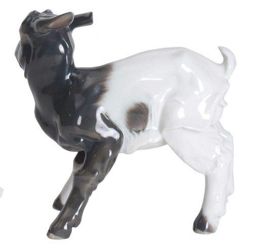 20th Century Goat Porcelain Figurine for sale at Pamono