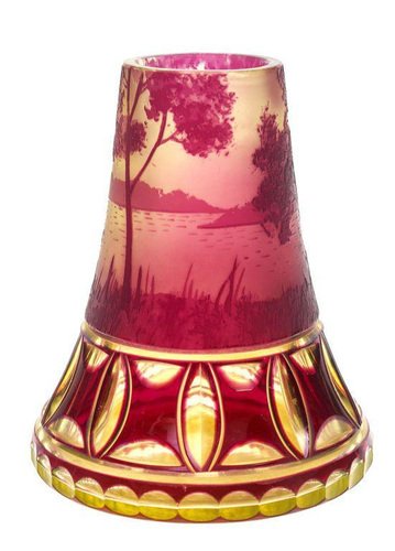 Glass Vase from Carl S Lambert for sale at Pamono