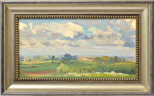 Landscape, Oil on Board, 20th Century for sale at Pamono