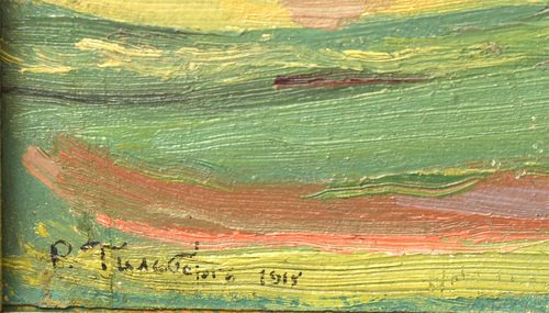 Landscape, Oil on Board, 20th Century for sale at Pamono