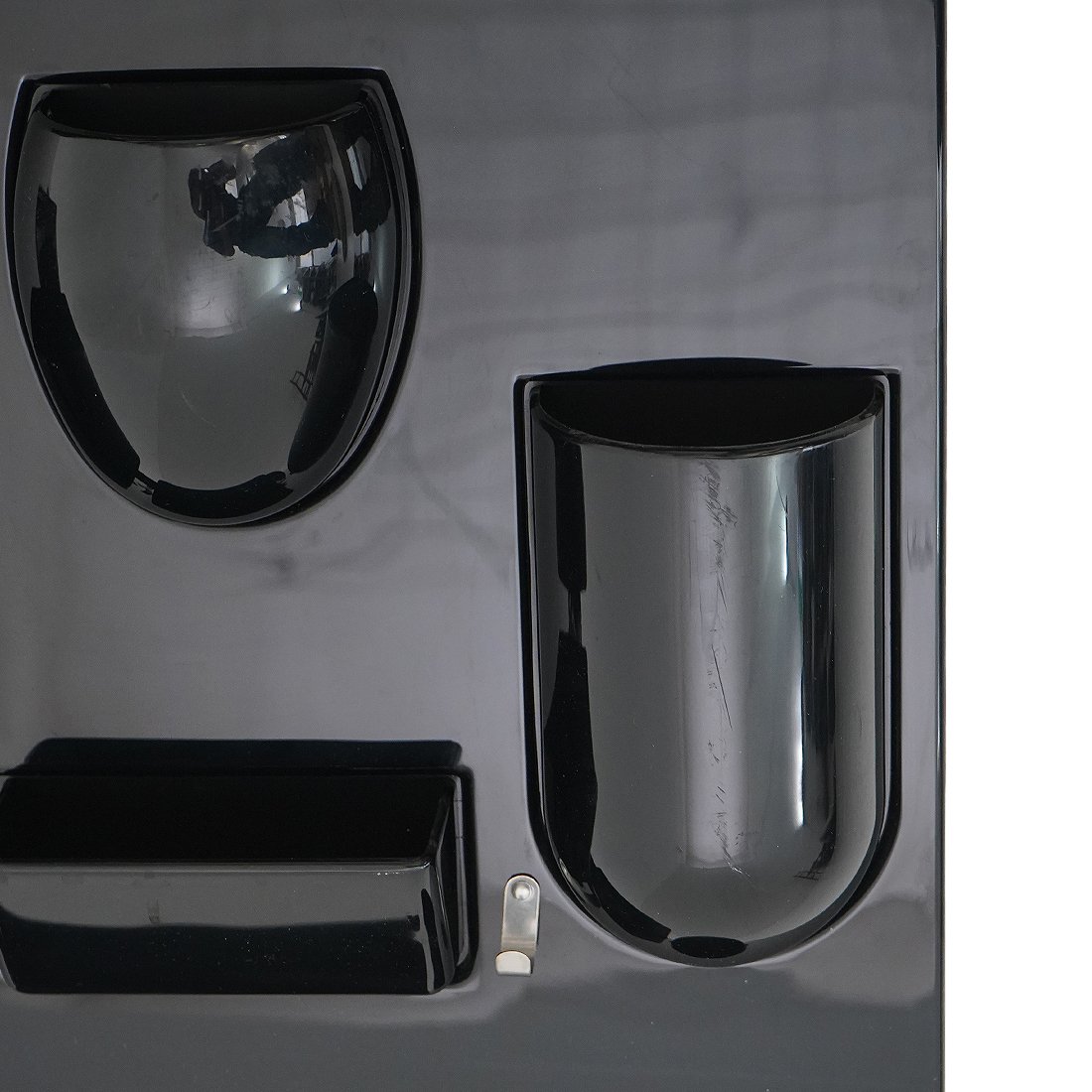 Black Uten.Silo Wall Organizer Tray by Dorothee Maurer Becker for Design M, 1960s for sale at Pamono