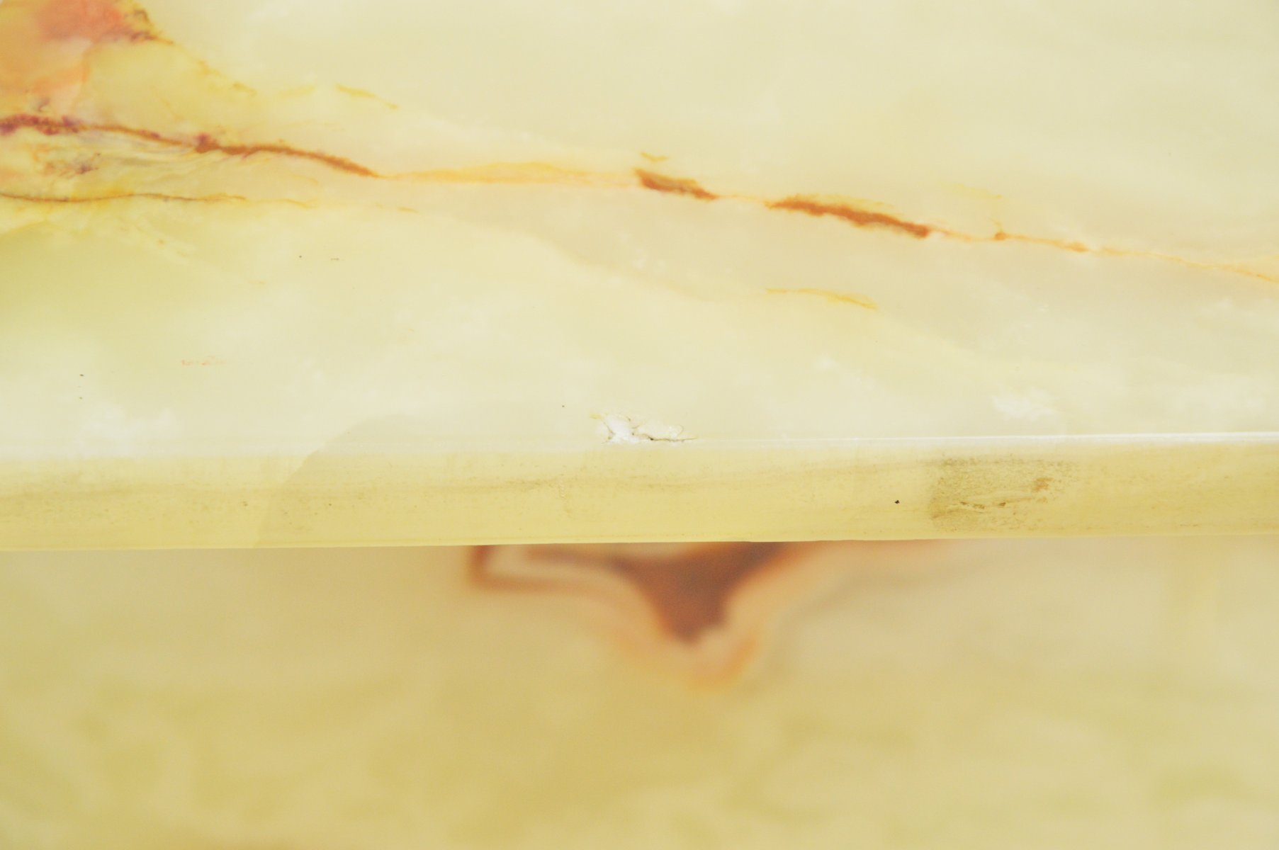 Beistelltisch aus Onyx, 1980er bei Pamono kaufen