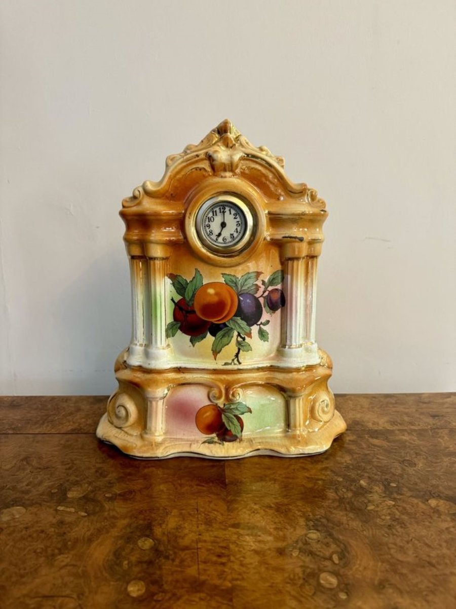 Staffordshire Mantle Clock, 1900s for sale at Pamono