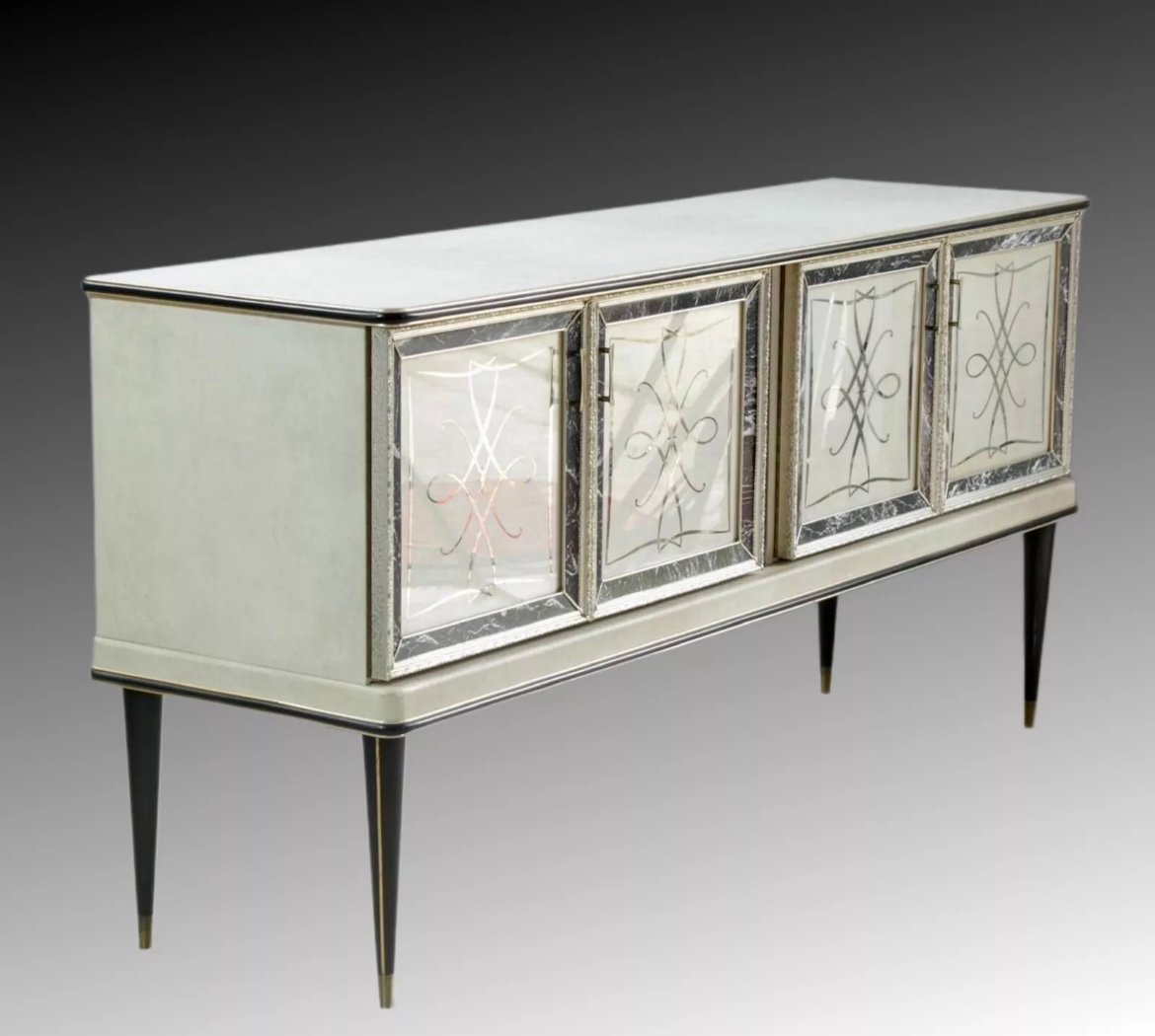 Art Deco Sideboard by Umberto Mascagni, 1950s for sale at Pamono