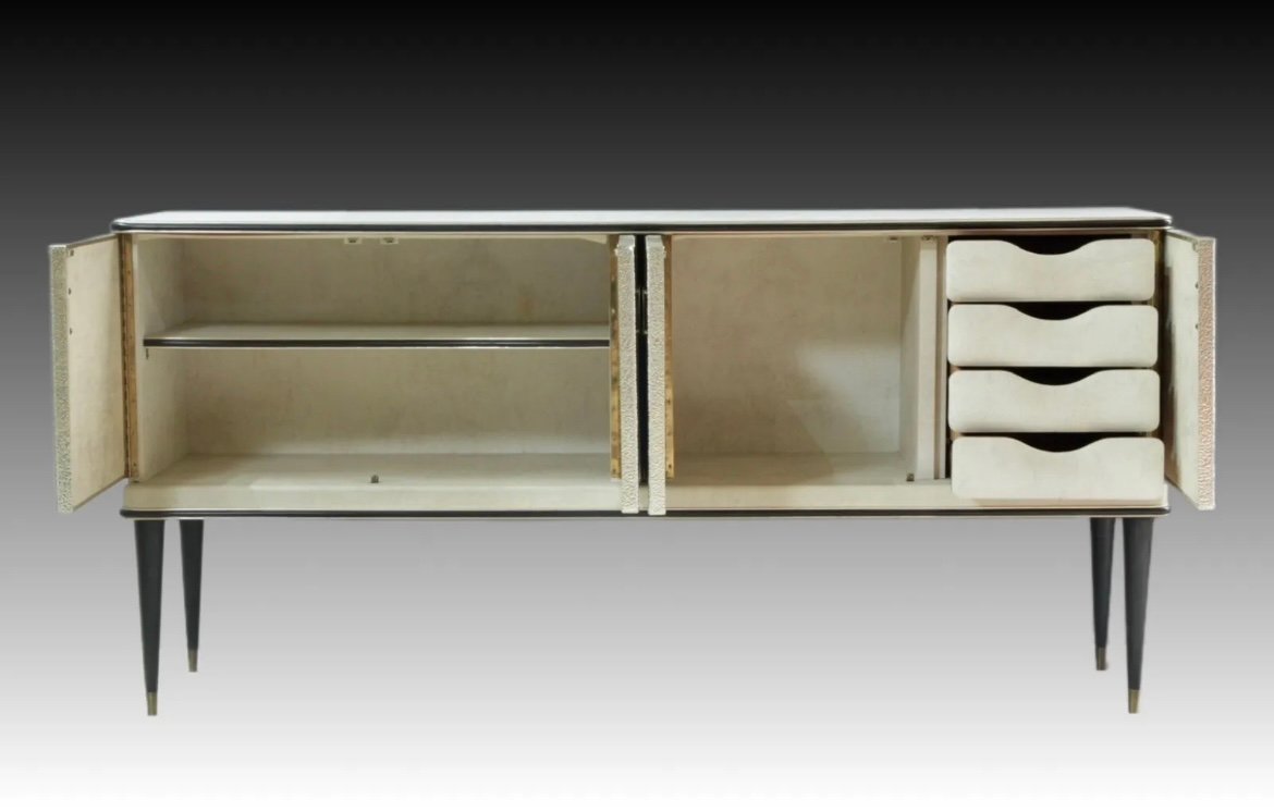 Art Deco Sideboard by Umberto Mascagni, 1950s for sale at Pamono