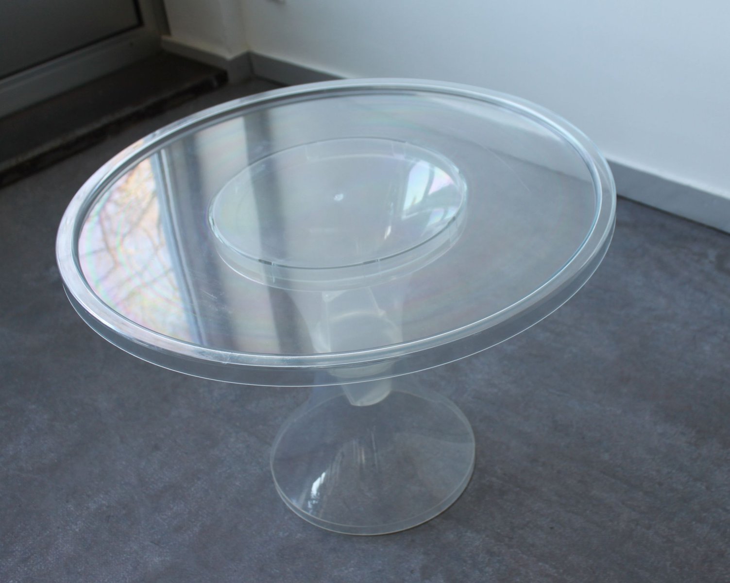 Tamtam Krystal Table by Henry Massonnet for Stamp, 2002 for sale at Pamono