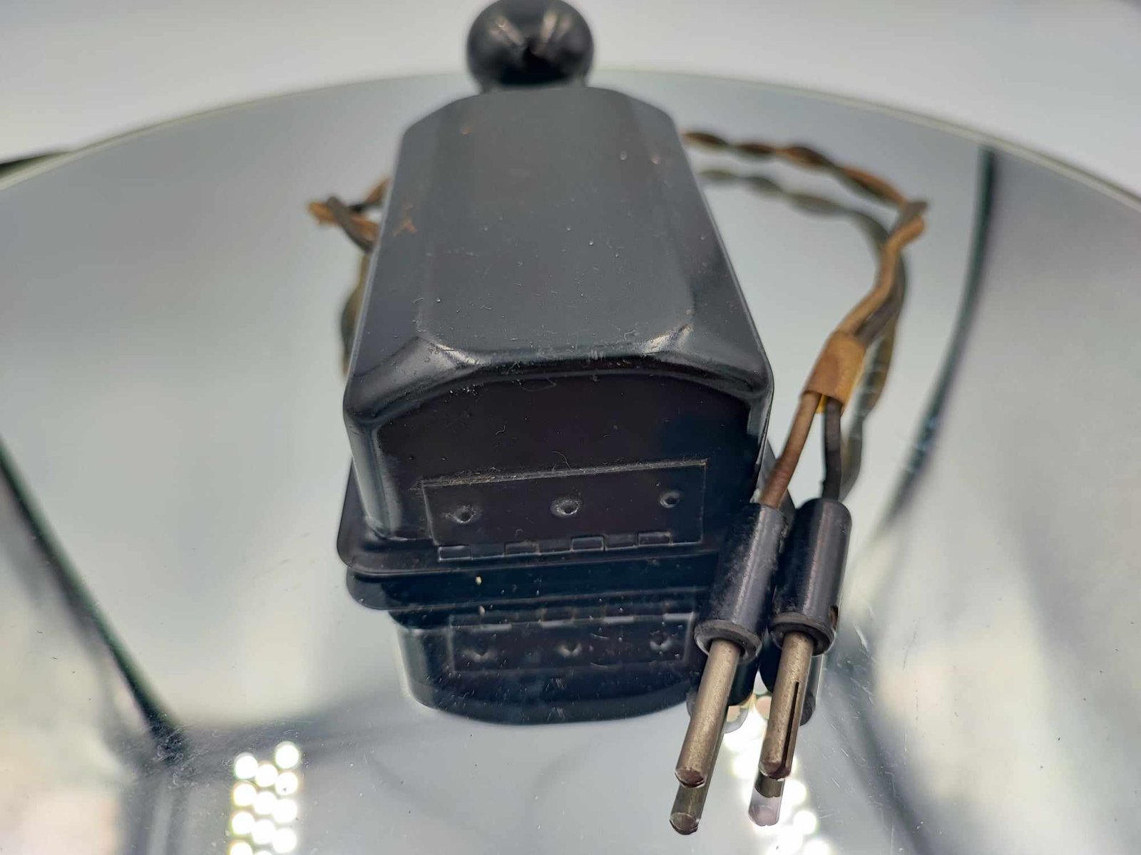 Art Deco Bakelite Key for Morse Code, 1940s for sale at Pamono