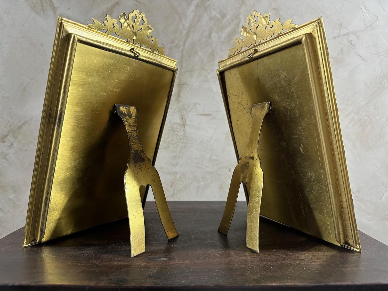 Vintage Bronze Frames, Set of 2 for sale at Pamono