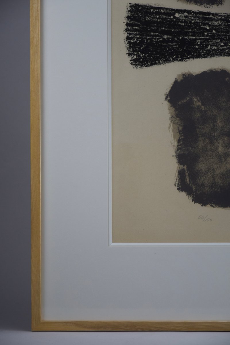 Sugaï Kumi, Samurai, Color Lithograph, 1958 for sale at Pamono