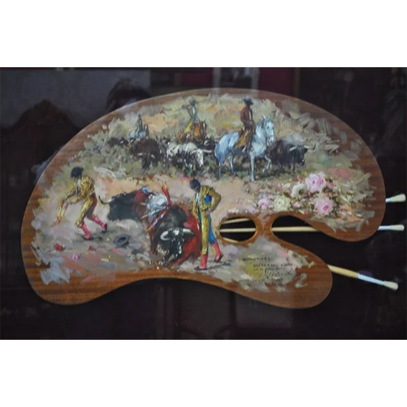 Navarro Sánchez, Bullfighting Dedicated to the Master Gastón, 1920s ...