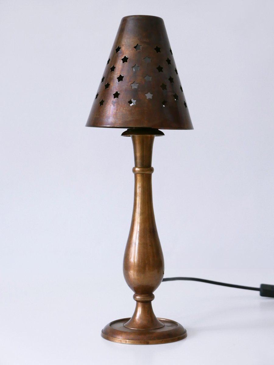 Mid-Century Modern Brass Side Table Lamps by Lambert, Germany, 1970s ...