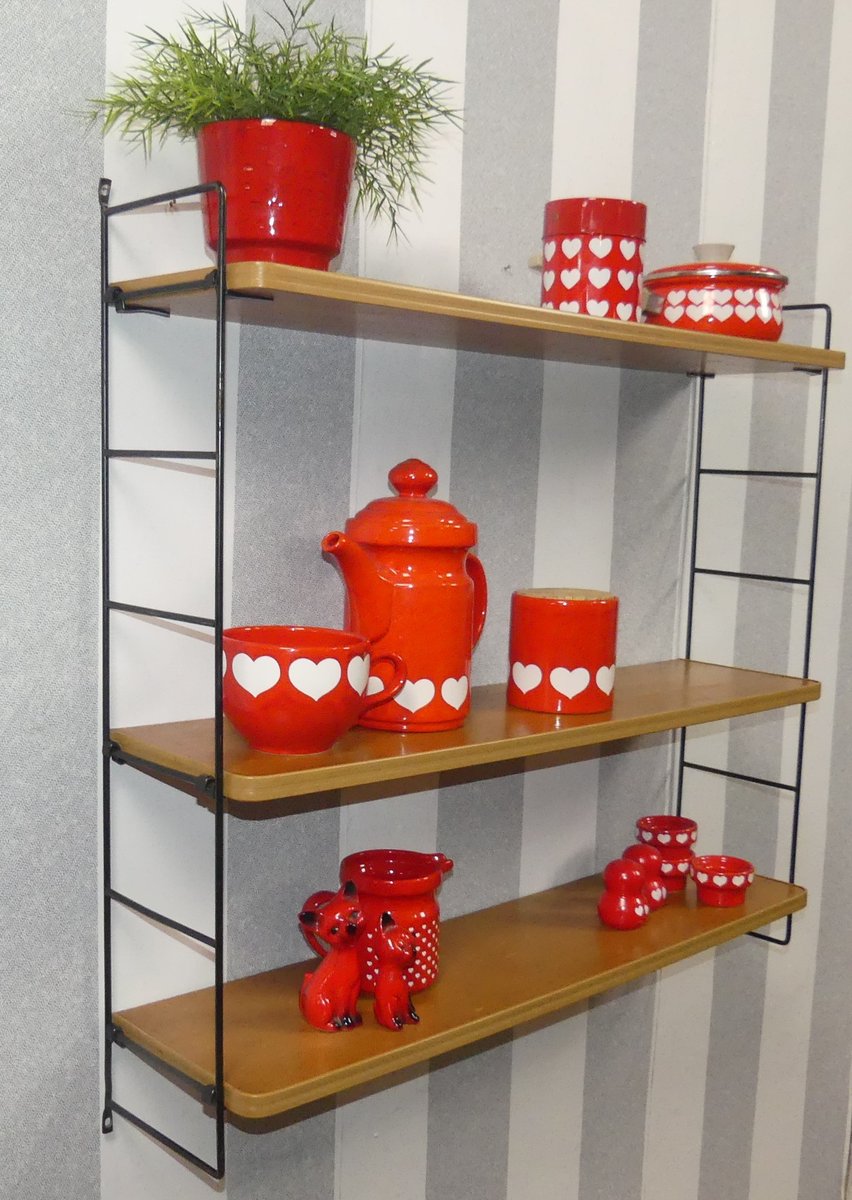 Vintage String Shelf, 1960s for sale at Pamono