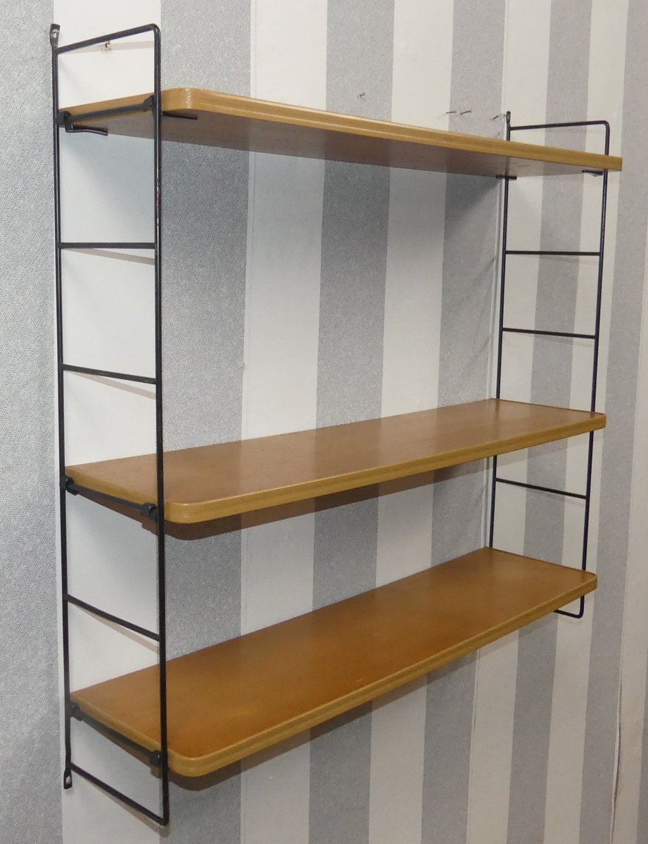 Vintage String Shelf, 1960s for sale at Pamono