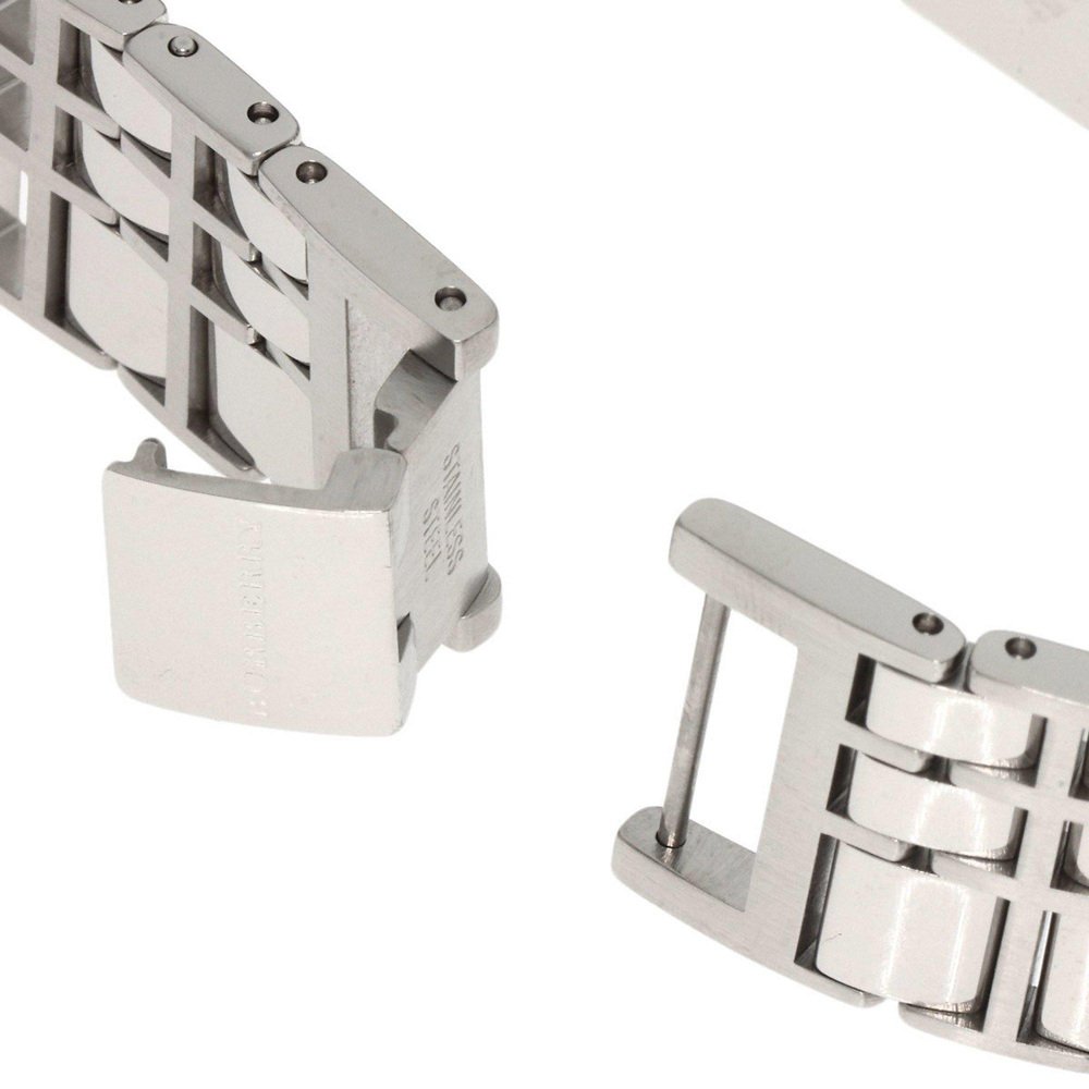 Stainless Steel Square Motif Watch from Burberry for sale at Pamono