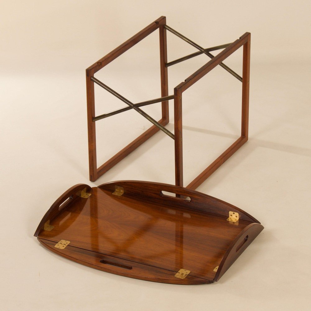 Danish Rosewood Side Table by Swend Langkilde for Illums Bolighus ...