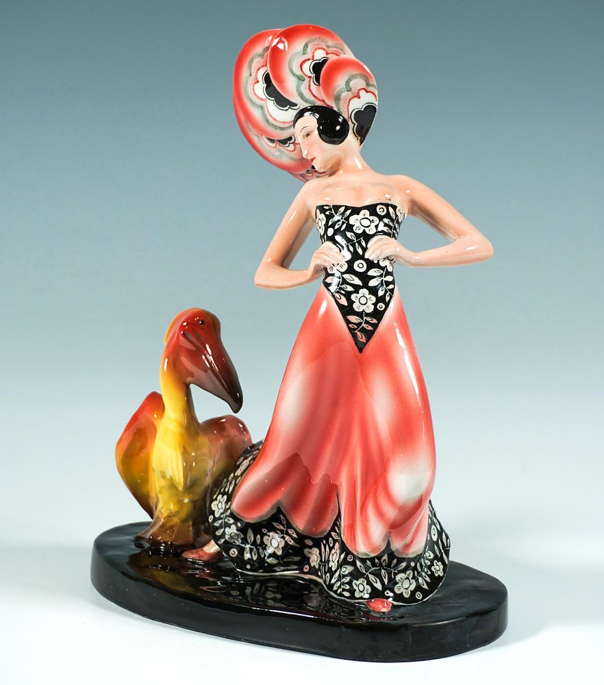 Viennese Art Deco Model by Marcell Goldscheider, 1930s for sale at Pamono