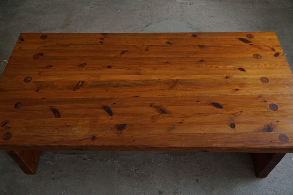 Mid-Century Swedish Sofa Table in Pine by Sven Larsson, 1960s for sale ...