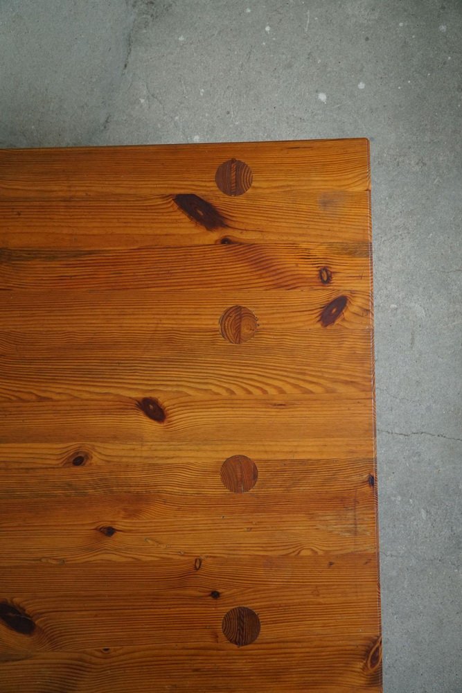 Mid-Century Swedish Sofa Table in Pine by Sven Larsson, 1960s for sale ...