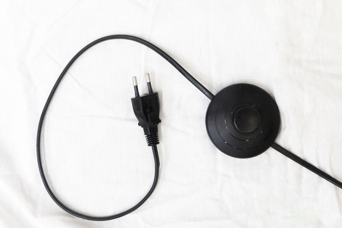 Vintage Floor Lamp in Rope, 1970s for sale at Pamono