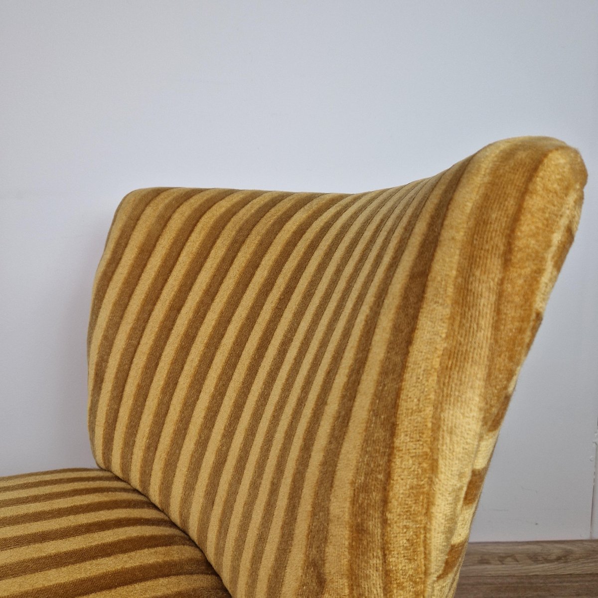 Mid-Century Yellow Cocktail Chair, Germany, 1960s for sale at Pamono