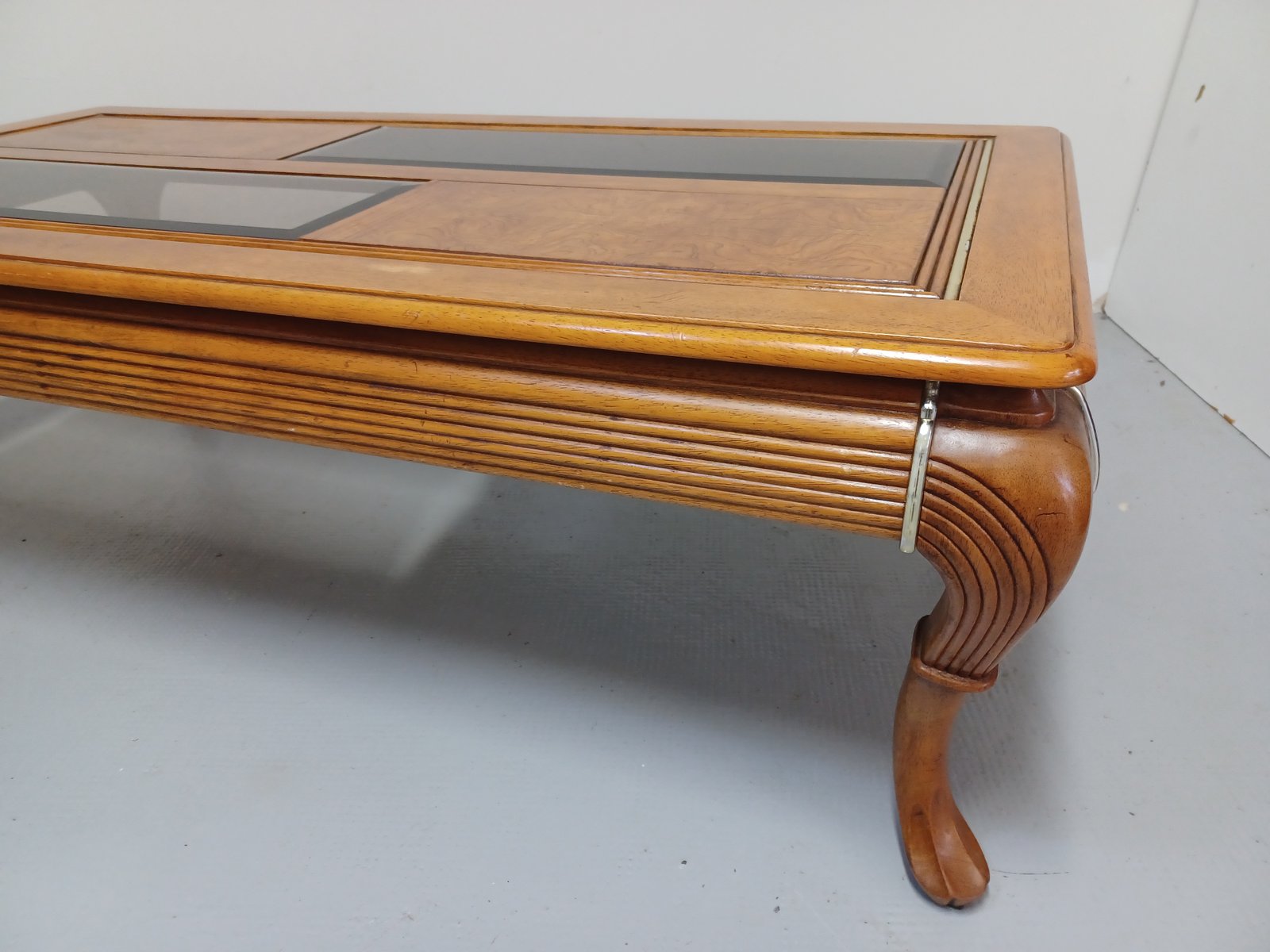 Large Vintage Coffee Table, 1980s for sale at Pamono