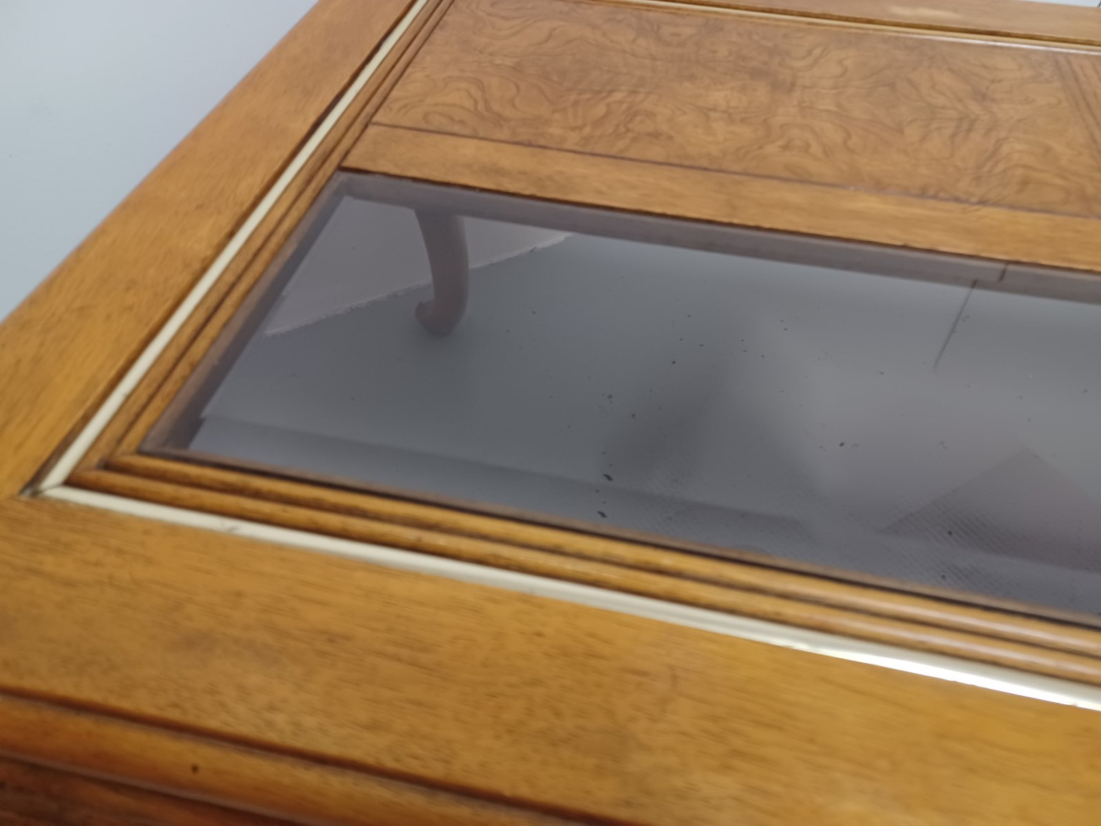 Large Vintage Coffee Table, 1980s for sale at Pamono