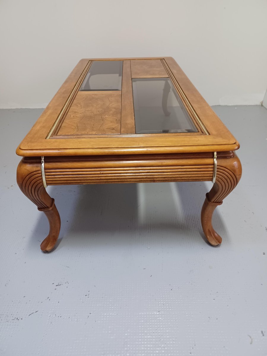 Large Vintage Coffee Table, 1980s for sale at Pamono