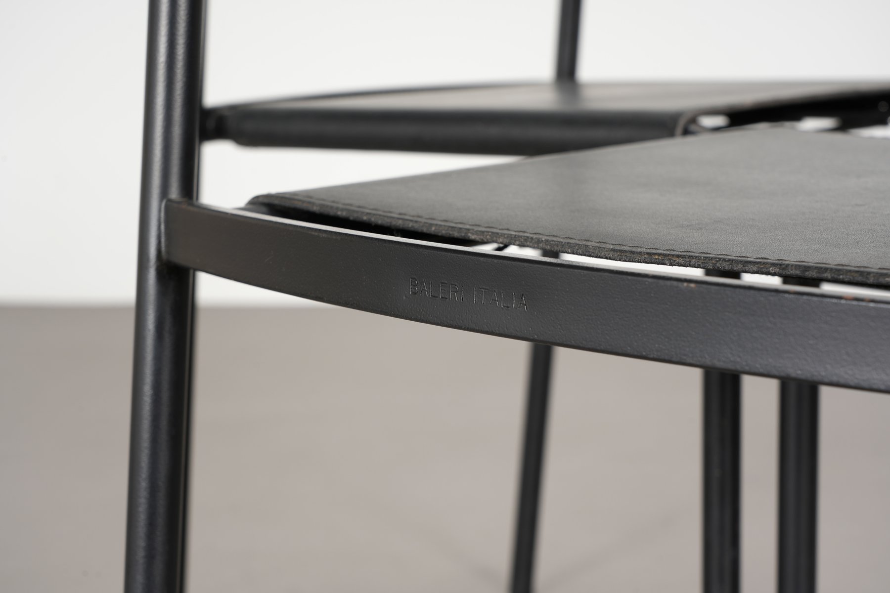 Stackable Café Chairs by Philippe Starck for Baleri, 1985, Set of 2 for ...