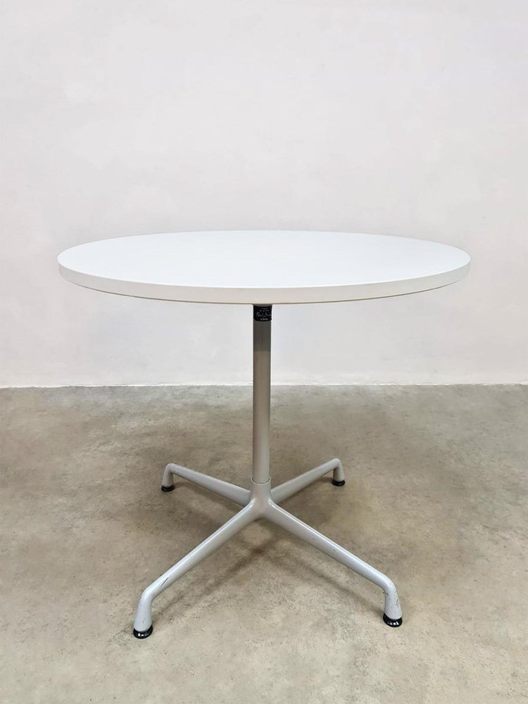 Vintage Round Contract Table from Vitra Eames for sale at Pamono