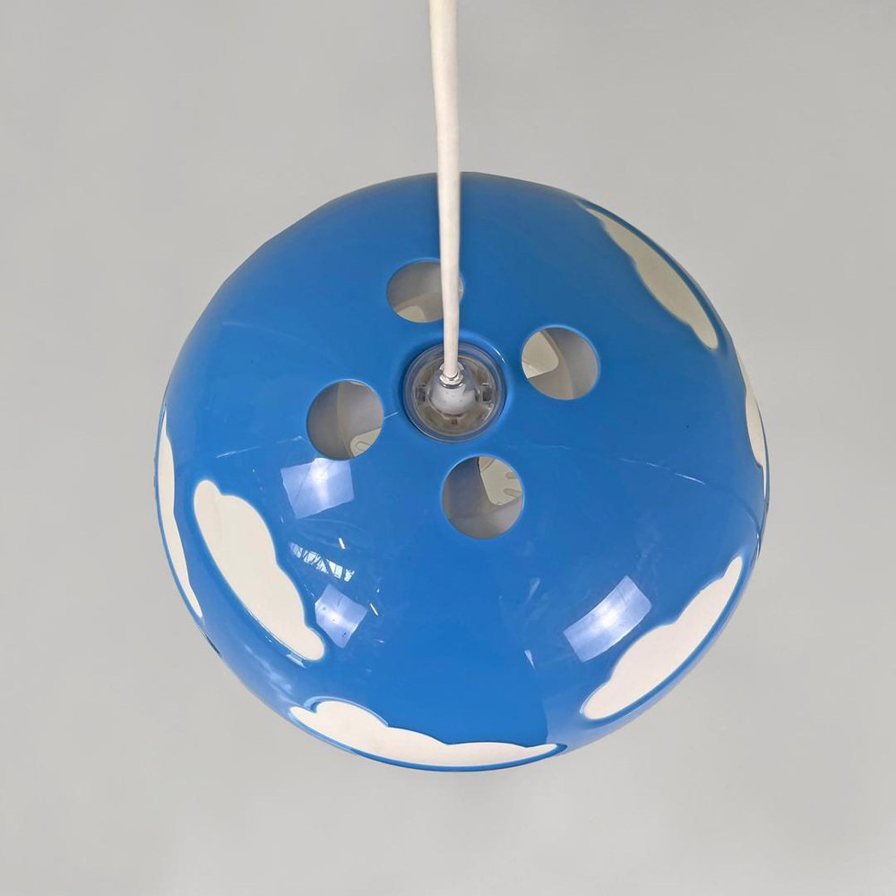 Swedish Postmodern Light Blue Ceiling Lamp by Henrik Preutz for Ikea ...