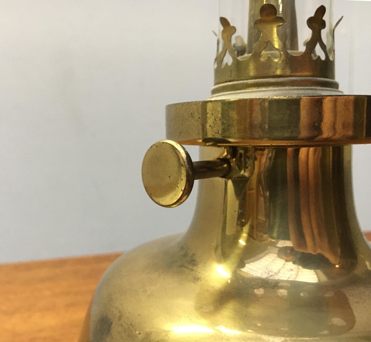 Mid-Century Danish Model Petronella Oil Table Lamp by Henning Koppel ...