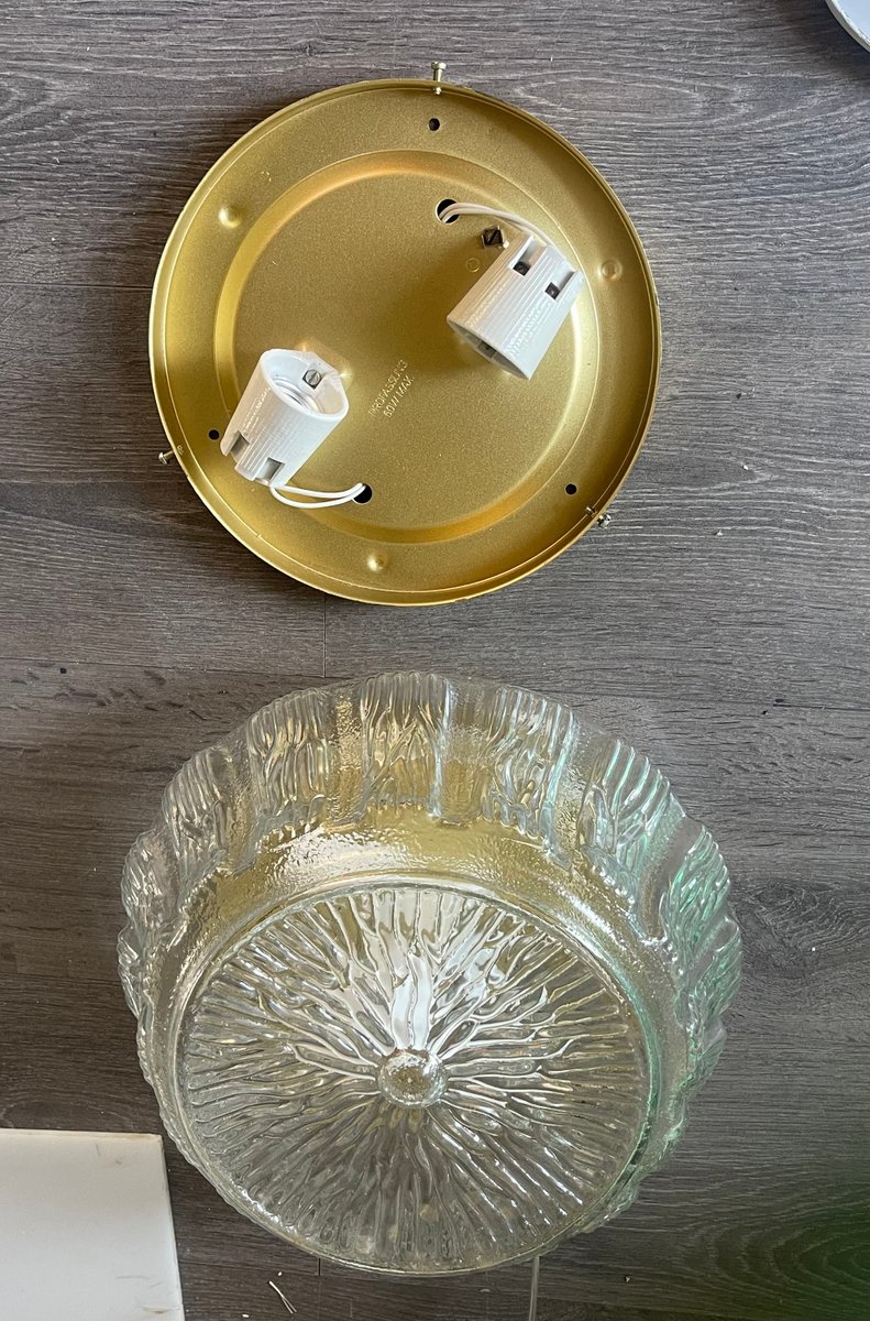 Murano Glass Flash Mounts from Staff, 1970s, Set of 2 for sale at Pamono