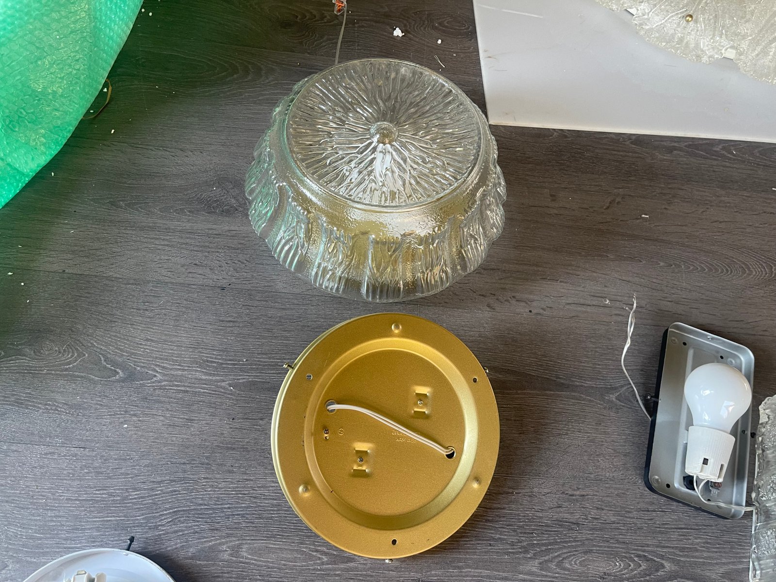 Murano Glass Flash Mounts from Staff, 1970s, Set of 2 for sale at Pamono