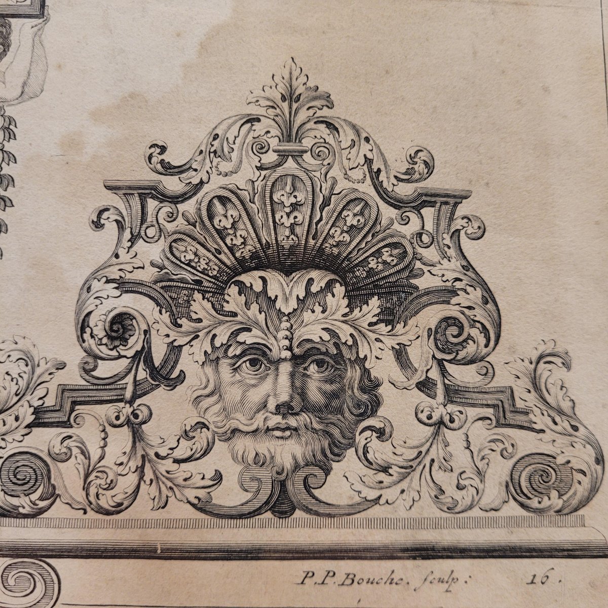 French Artist, Renaissance Style Repertoire of Grotesques, 18th Century ...