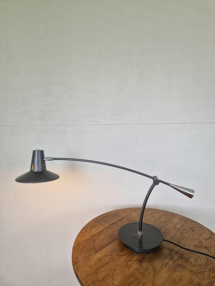 Vintage Massive Counterbalance Desk Lamp, 1970s for sale at Pamono