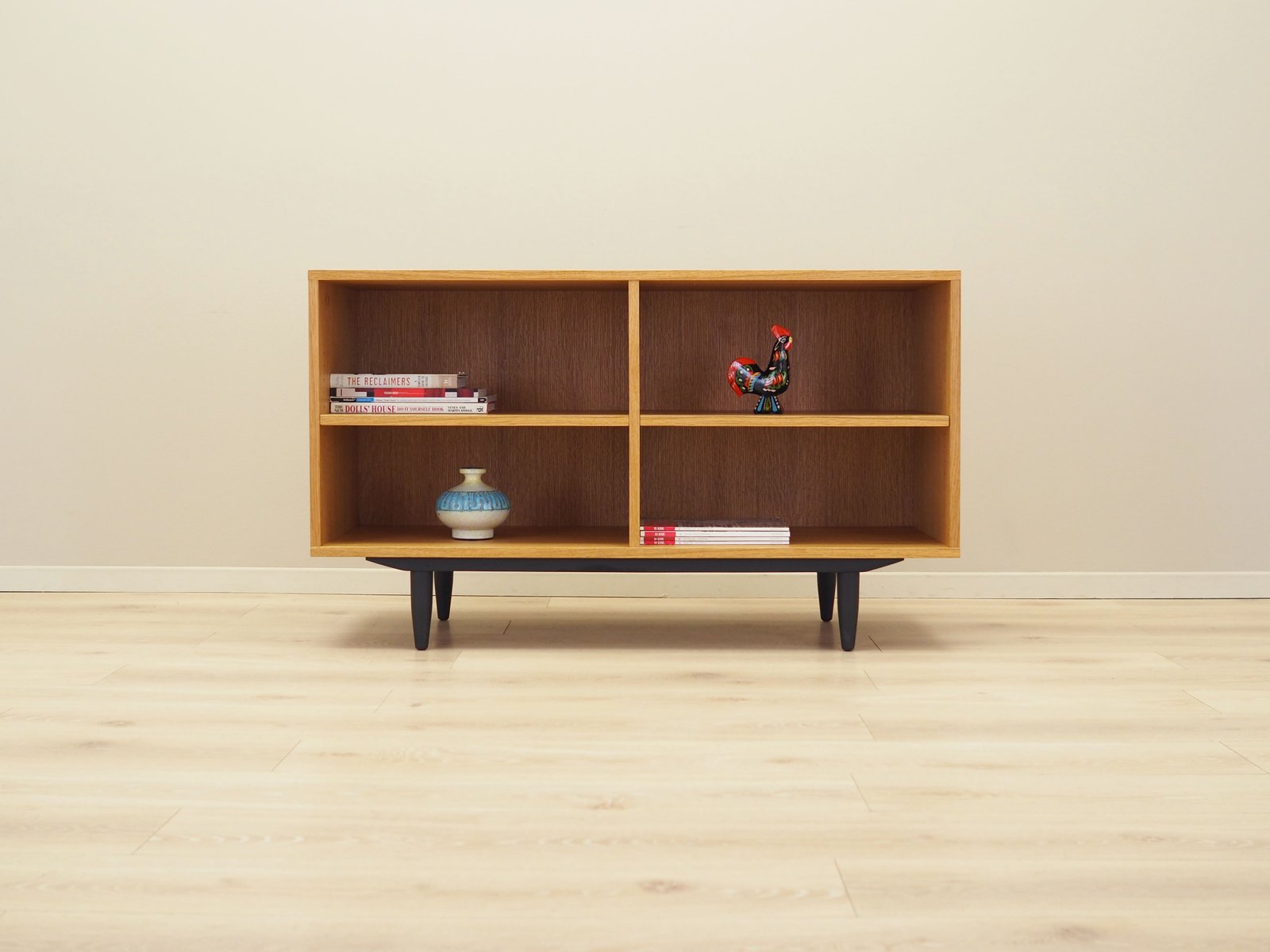 Scandinavian Oak Bookcase for sale at Pamono