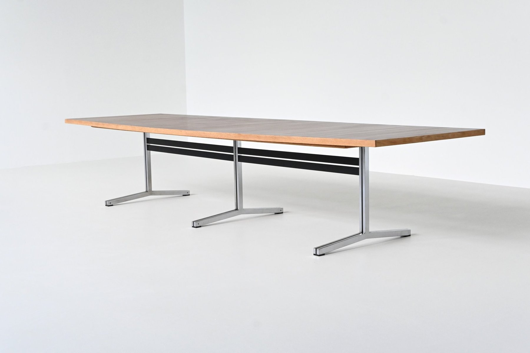 Large Dutch Dining Table by Theo Tempelman, 1960 for sale at Pamono