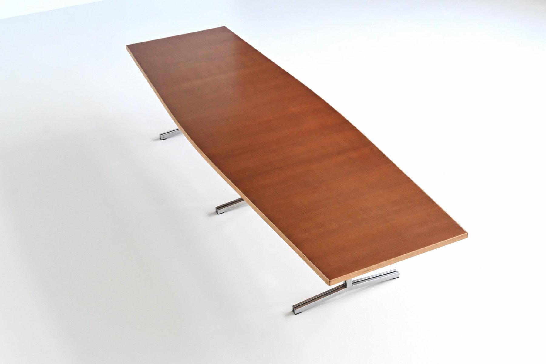 Large Dutch Dining Table by Theo Tempelman, 1960 for sale at Pamono