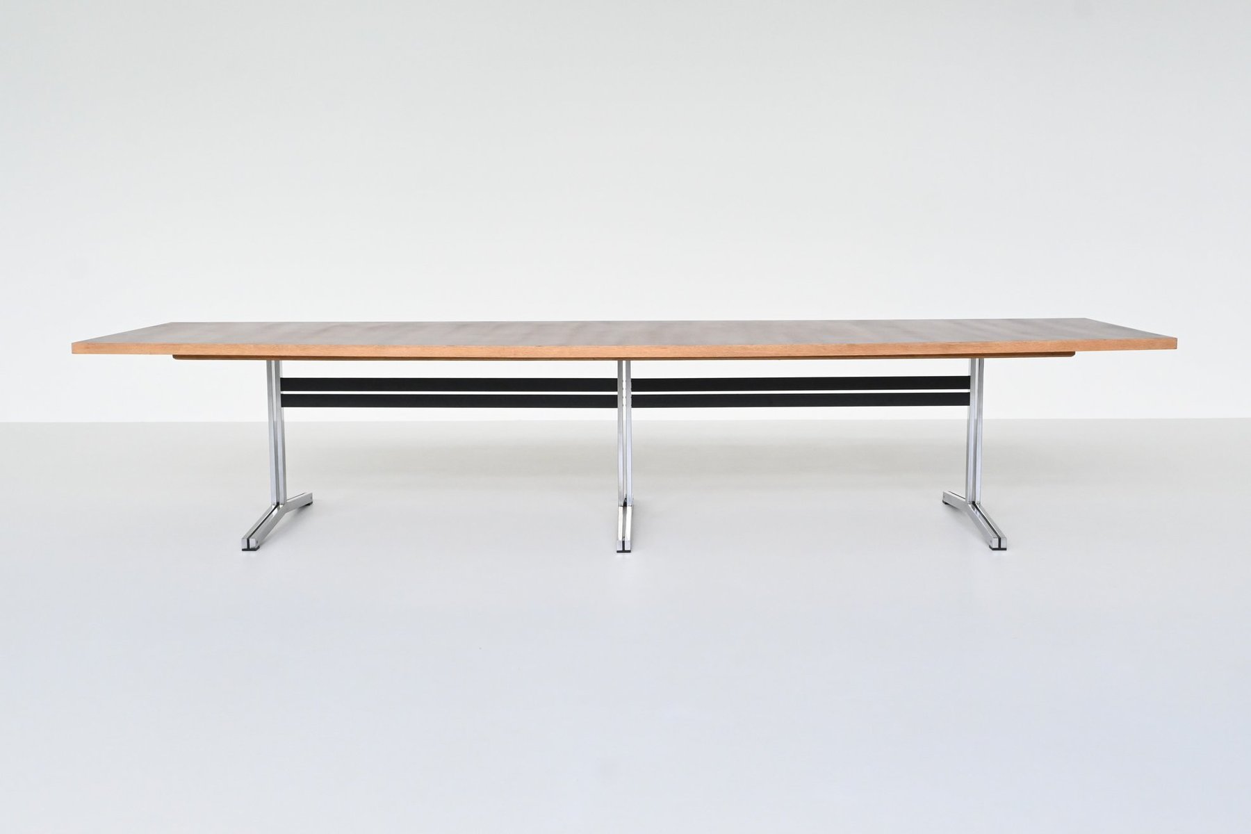Large Dutch Dining Table by Theo Tempelman, 1960 for sale at Pamono
